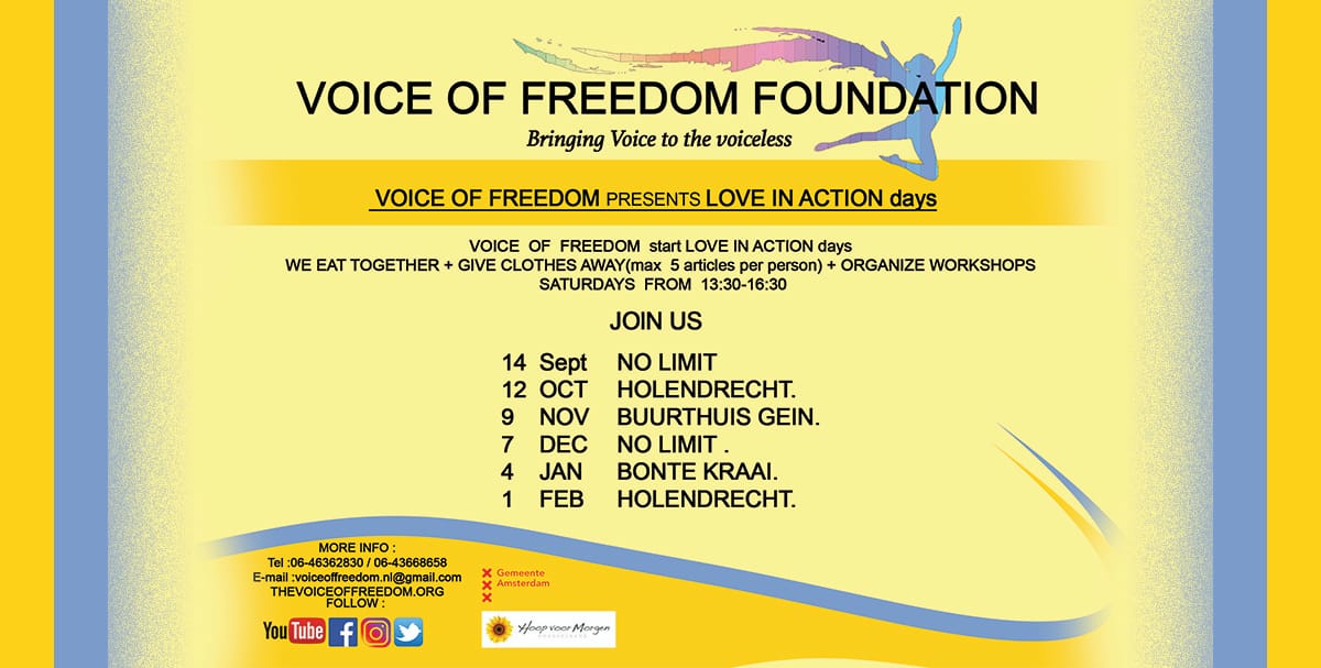 Voice Of Freedom Foundation Bringing voice to the voiceless | Voice Of ...